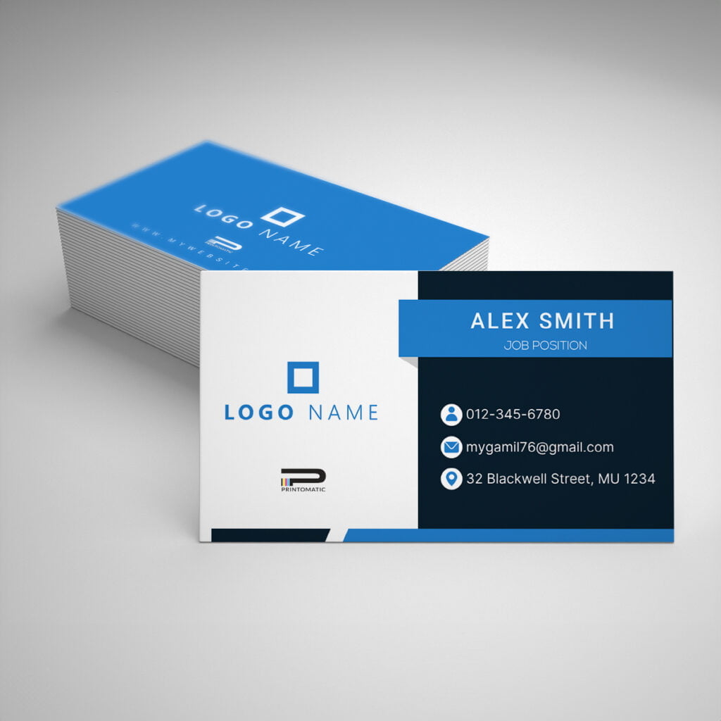 Premium Matte Business Cards - Timeless Sophistication