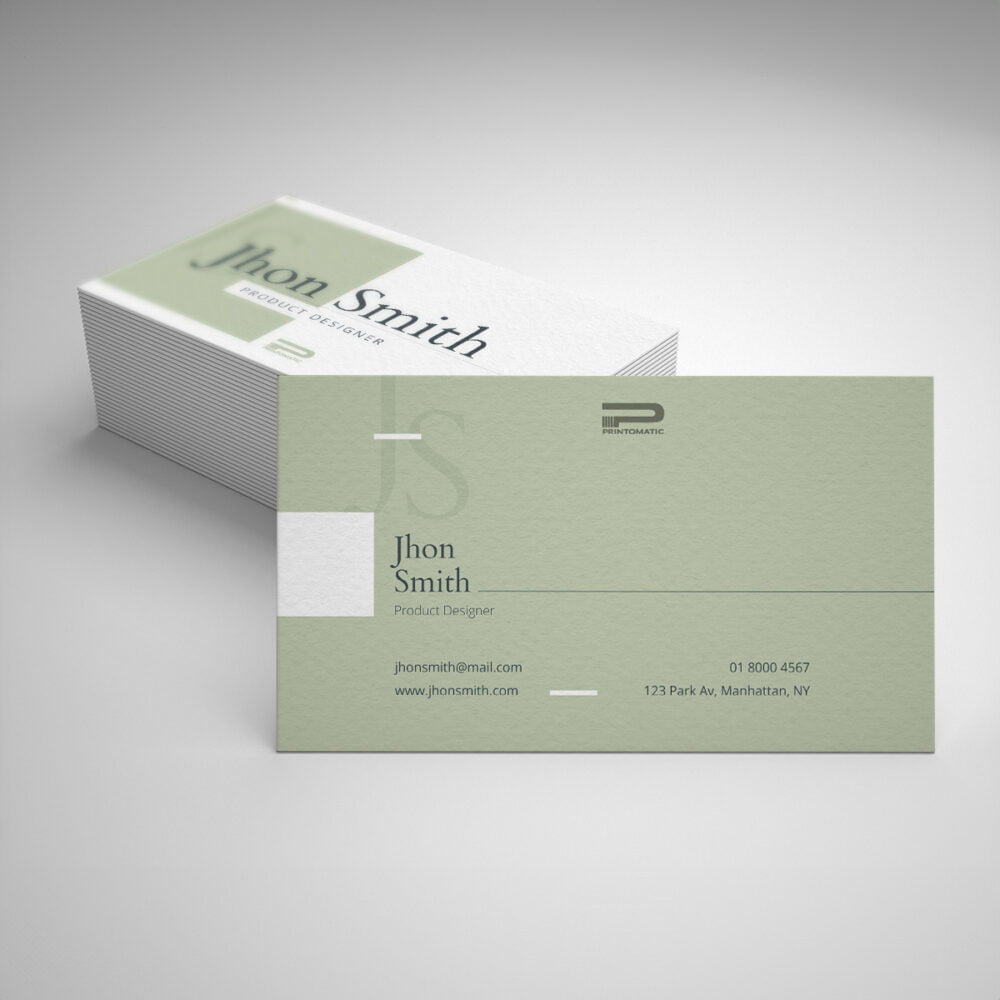 Linen Business Cards - Printomatic