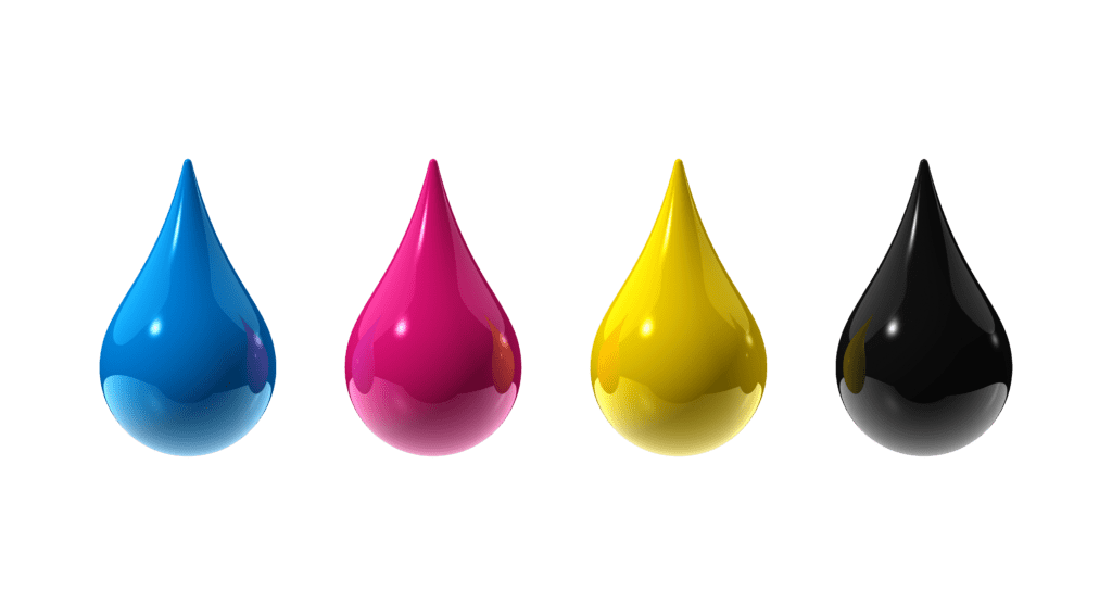 3d-cmyk-ink-drops-isolated-white - Printomatic