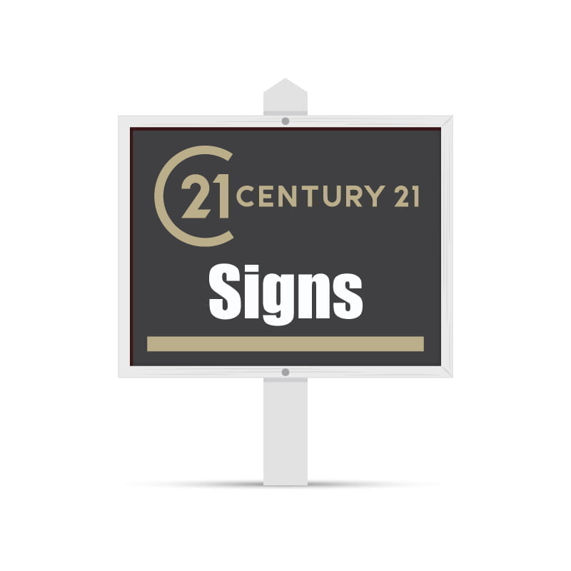 century21 sign - Printomatic