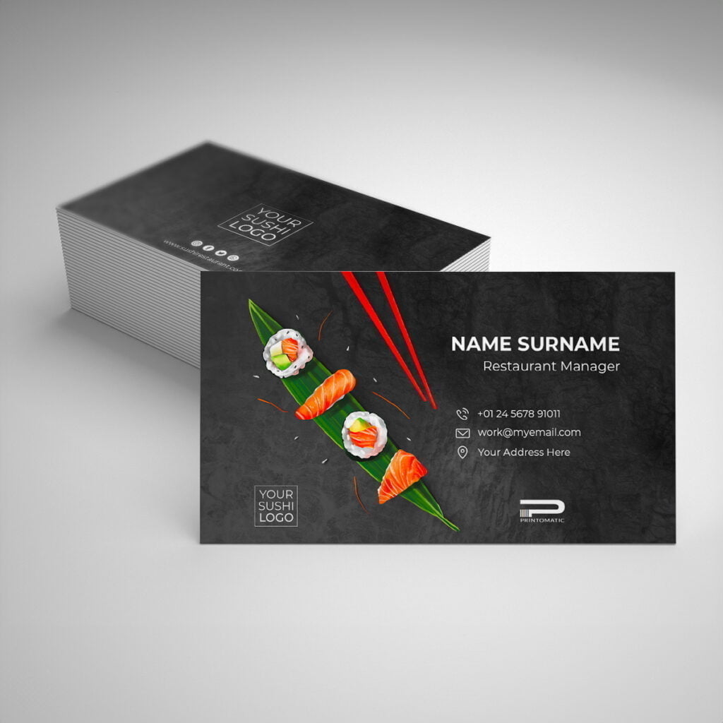 Deluxe Soft Touch Business Cards | Suede Finish | Printomatic